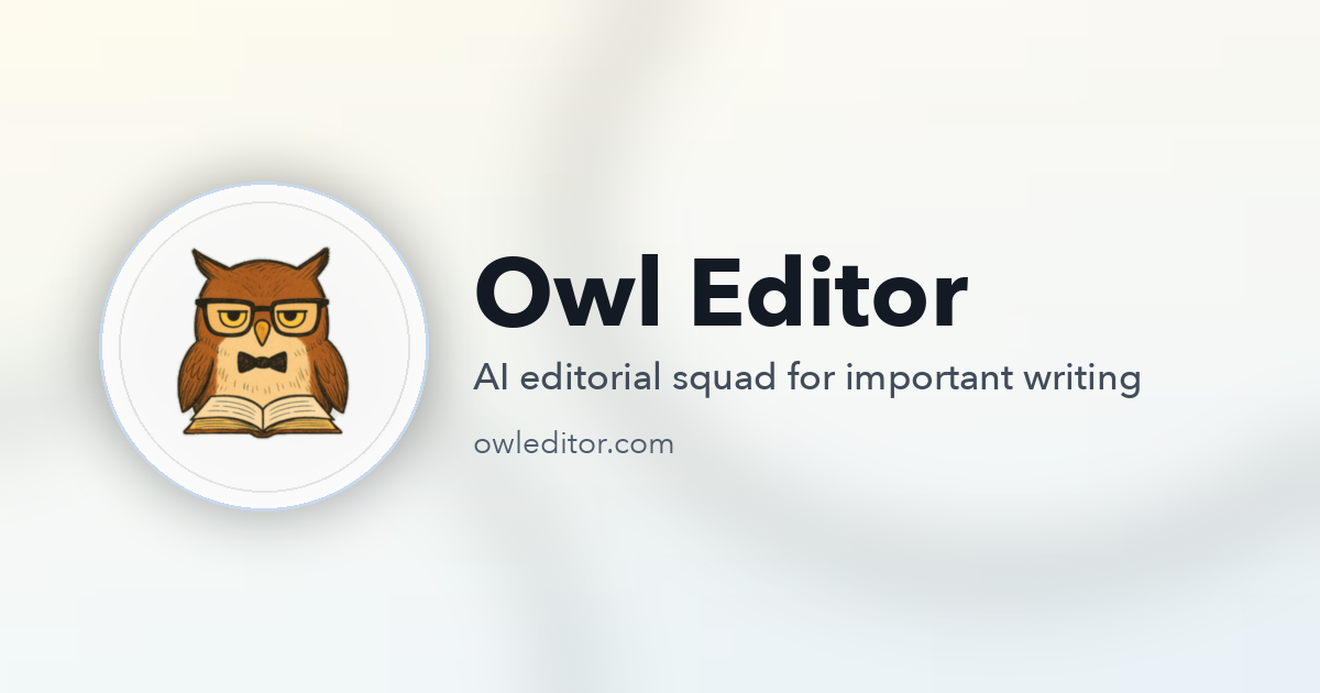 Owl Editor